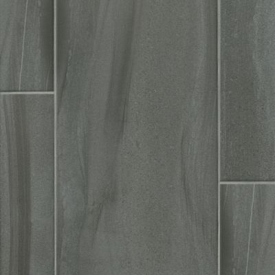 Linear Stone Black Porcelain Wall and Floor Tile - 12 x 24 in. - The ...