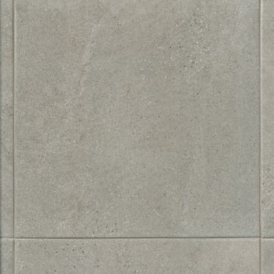Villas Gray Ceramic Wall and Floor Tile - 21 x 21 in. - The Tile Shop