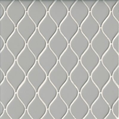 Unwind Whisper Porcelain Mosaic Wall and Floor Tile - The Tile Shop