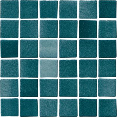 Lagoon Niebla Tikal Glass Wall and Floor Tile - 2 x 2 in. - The Tile Shop