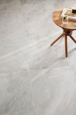 Marmo Ice Rock Matte Porcelain Wall and Floor Tile - 24 x 24 in. - The ...