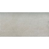 Rust Ivory Geometric Porcelain Wall and Floor Tile - 24 x 48 in. - The ...