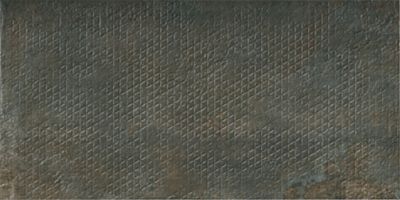 Rust Brown Geometric Luster Porcelain Wall and Floor Tile - 24 x 48 in ...