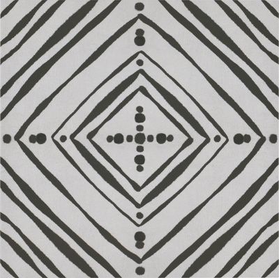 Nikki Chu Tangier Graphite Porcelain Wall and Floor Tile - 20 x 20 in ...