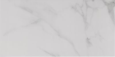 Purity White Satin Porcelain Wall and Floor Tile - 12 x 24 in. - The ...