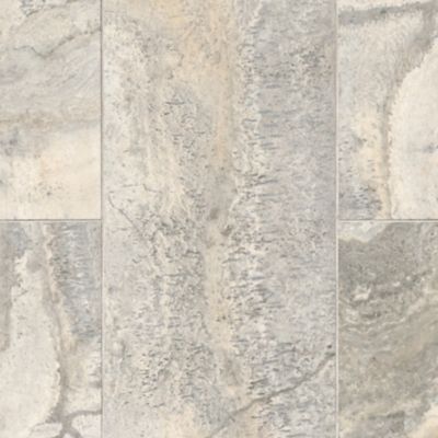 Claros Silver Honed Filled Travertine Wall and Floor Tile - 12 x 24 in ...