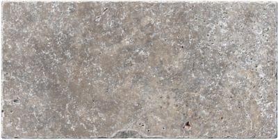 Claros Silver Tumbled Travertine Wall Tile - 8 x 15.75 in. - The Tile Shop