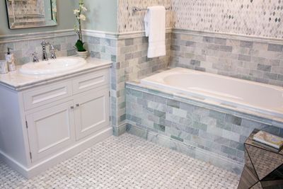 Biltmore Niles Marble Mosaic Tile - 12 x 12 in. - The Tile Shop