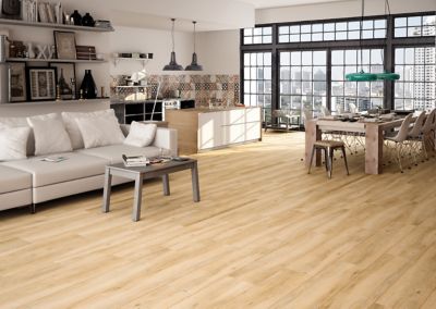 Truewood Beige Wood Look Wall and Floor Tile 9 x 48 in. - The Tile Shop