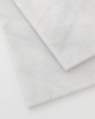 Silver White Polished Marble Wall and Floor Tile - 8 x 20 in. - The ...