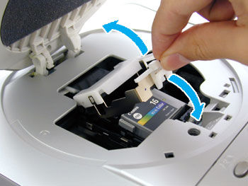 Reseat the print head - DS700