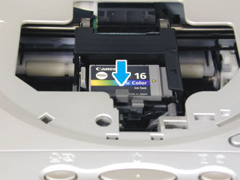 Reseat the print head - DS700