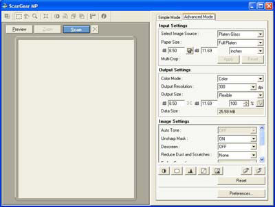 Scan using ScanGear MP (Windows)