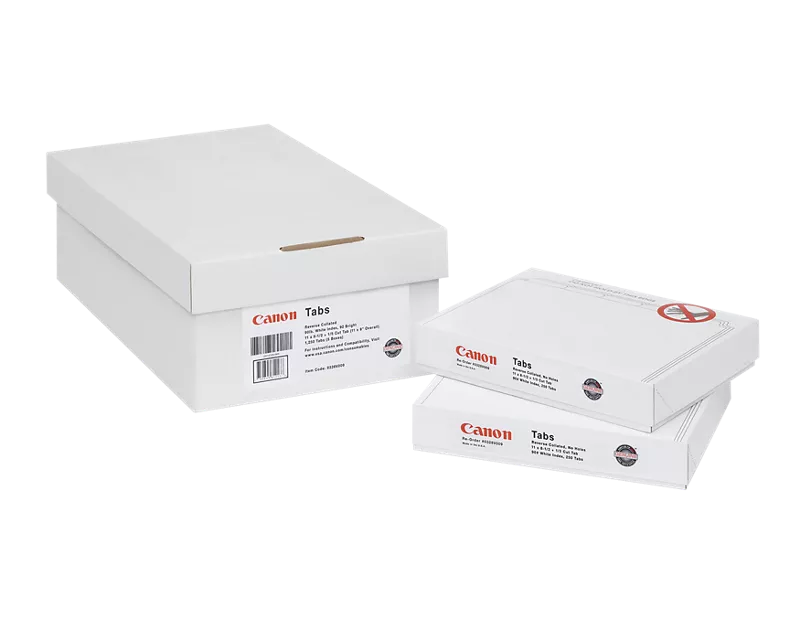 Shop Business Paper, Index Tabs, Single Reverse | Canon U.S.A, Inc.