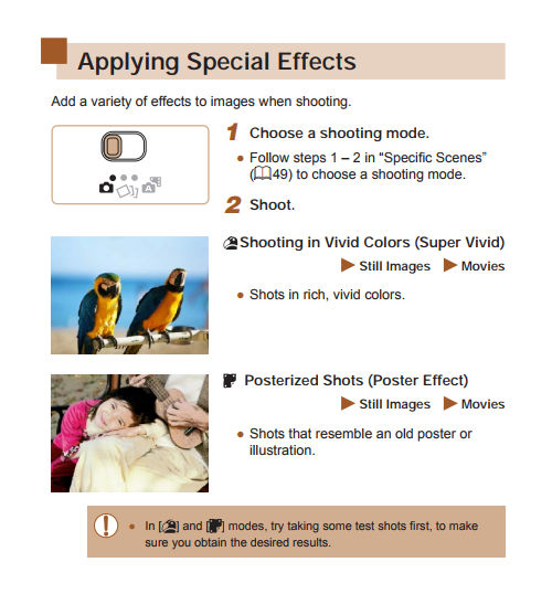 PowerShot ELPH 350 HS - Selecting a Shooting mode