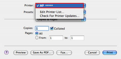 Manage Ink Settings on a PIXMA iP2700, iP2702 From a Mac