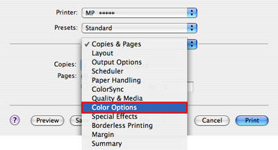 Manage Ink Settings on a PIXMA iP2700, iP2702 From a Mac