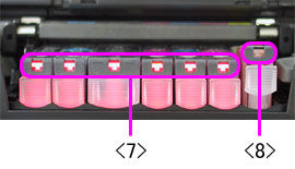 Lower the lock lever on the print head holder MP950