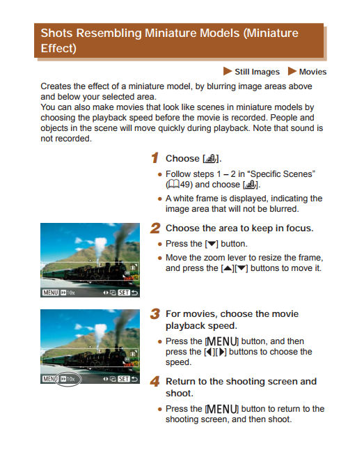 PowerShot ELPH 350 HS - Selecting a Shooting mode
