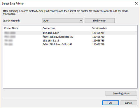 Starting the Media Configuration Tool (Windows)