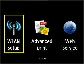 Connecting Your Printer to a Wireless LAN (WPS Push Button Setup) - MG6320