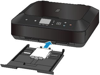How to load small size paper in the MG5420 / MG5422