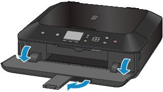 How to load small size paper in the MG5420 / MG5422