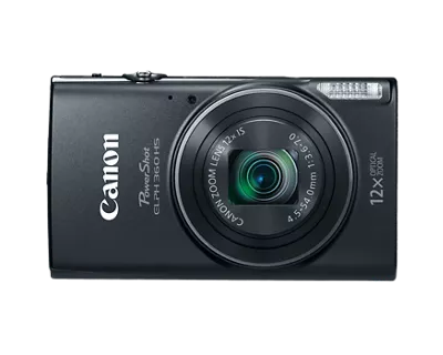 Canon PowerShot ELPH 360 HS Black | Canon U.S.A., Inc.