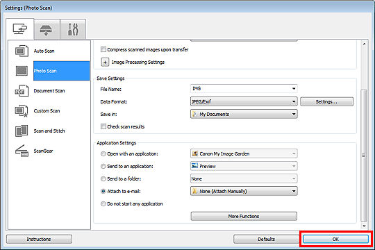 How to scan to E-mail - Windows