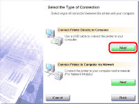 Installing the Software on a USB Connection (MF4300 Series, D480) (Windows)