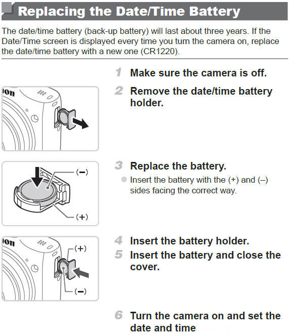 Replacing the Date/Time Battery
