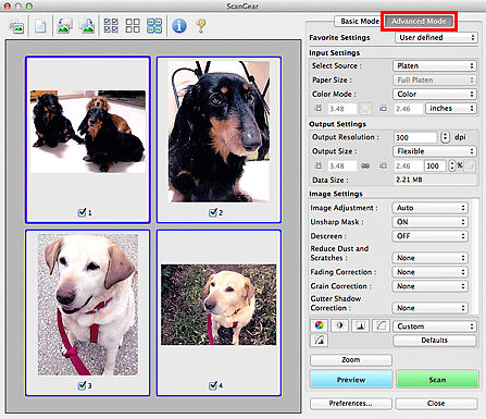 Understand the ScanGear scanner driver for Windows and Macintosh