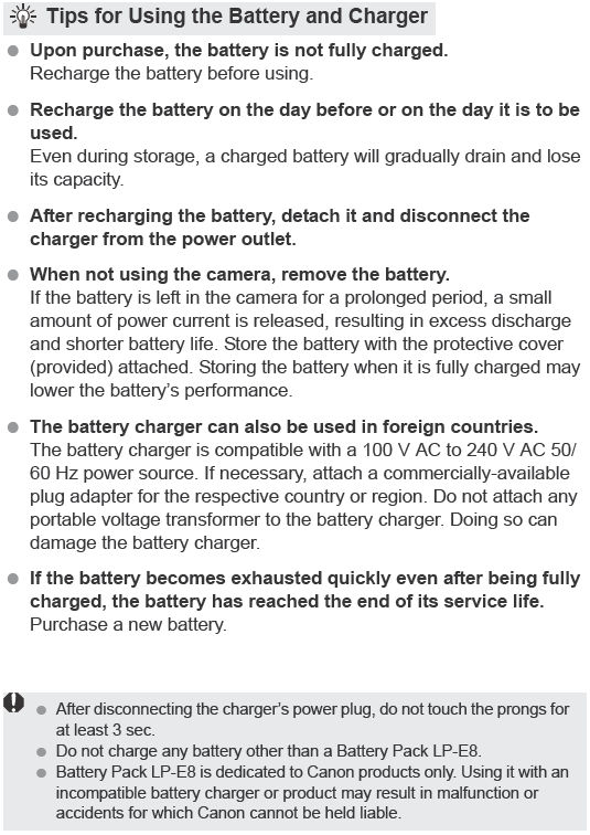 Charging the Battery