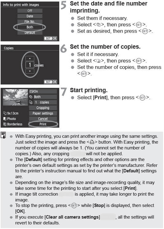 Pictbridge Printing