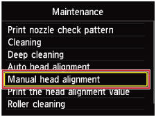 Manually Align the Print Head on a PIXMA MX922 Printer