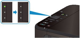 5200 error (P 0 8) occurs - Alarm Lamp and Power lamp Alternately flash ...