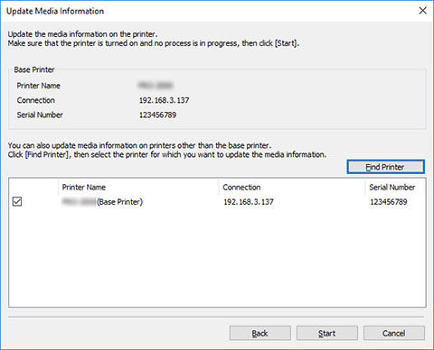 Starting the Media Configuration Tool (Windows)