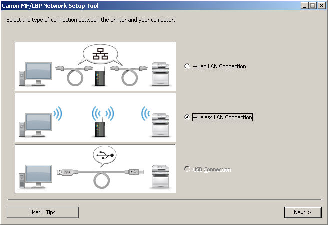 Wireless setup for the imageCLASS LBP6030w, LBP6230dw and LBP7110Cw ...