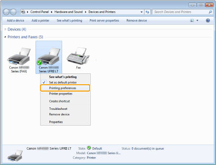 Changing the toner saver settings from a Windows computer (D1300 series)