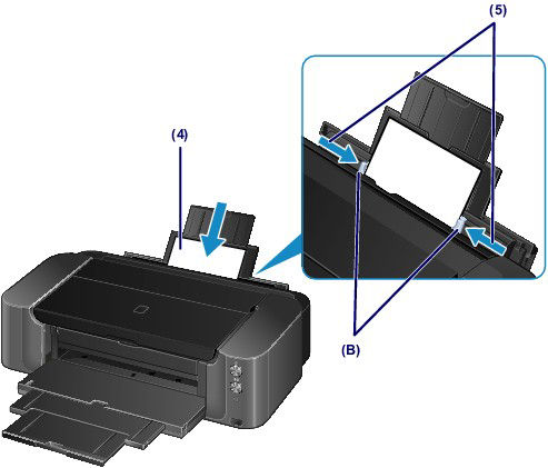 Load Paper in the Manual Feed Tray - PIXMA PRO-10