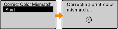 Correcting "Print Color Mismatch" (MF8050/MF8350)