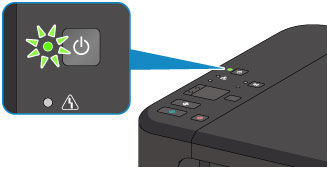 Confirming that the Power Is On - MG3620