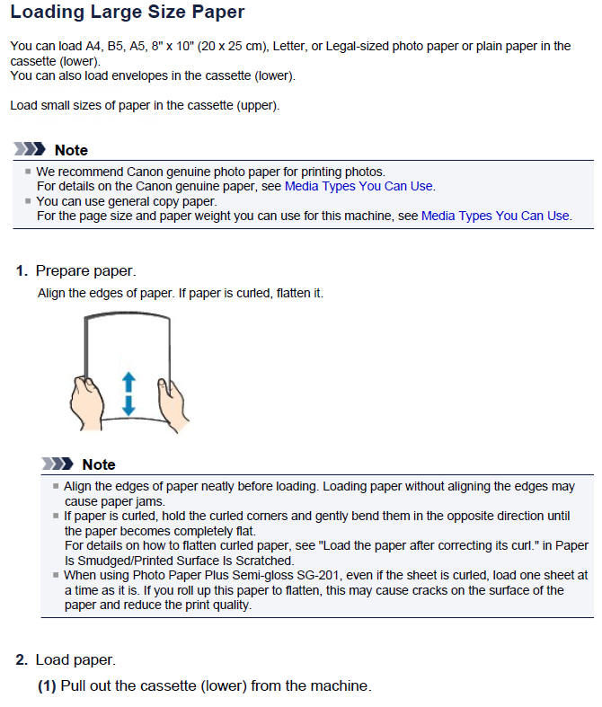 How to Load the Paper or Envelopes - MX722