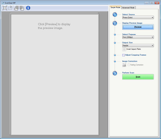 How to Scan Using the MF Toolbox