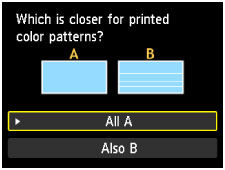 Printing and Examining the Nozzle Check Pattern - PIXMA MG5620
