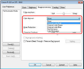 Setting Basic Scanning Conditions (P-215)