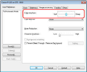 Setting Basic Scanning Conditions (P-215)