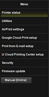 Checking Printer Information