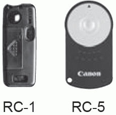 How to use the wireless remote control with the EOS 5D Mk II