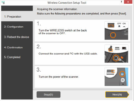 Wi-Fi Connection using the WPS Function